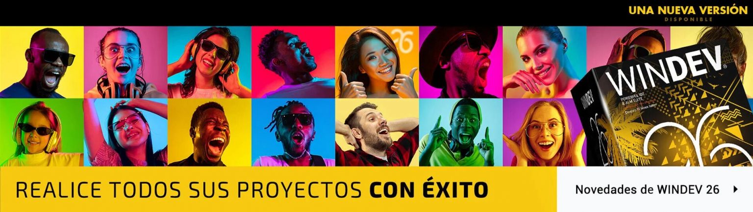 WinDev – México – Desarrolle 10 veces más rápido